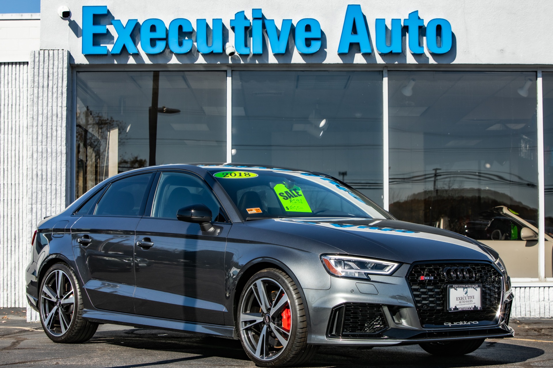 Used 2018 AUDI RS3 2.5T quattro For Sale ($61,500) | Executive Auto ...