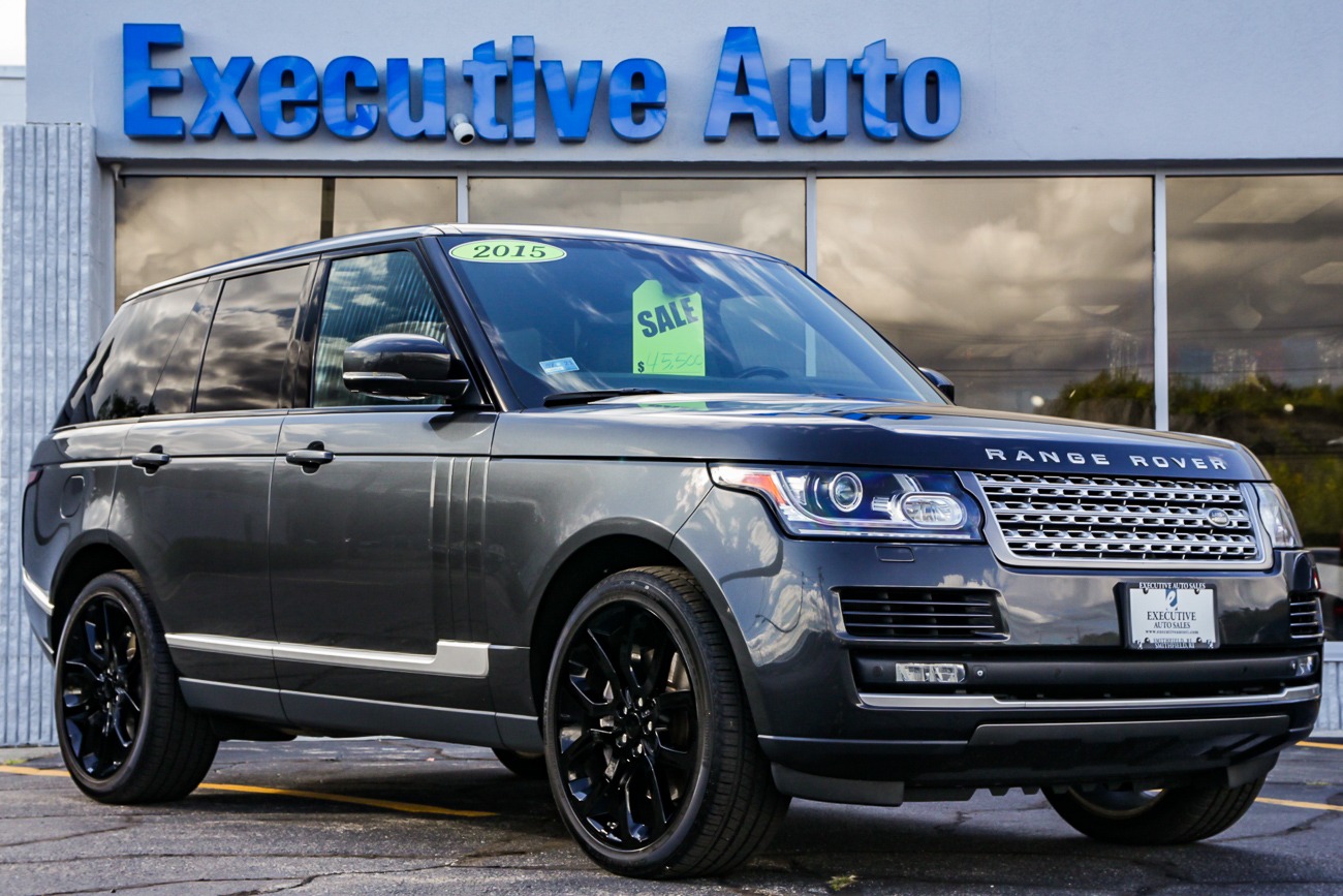 Used 2015 LAND ROVER RANGE ROVER SUPERCHARGED For Sale ($45,500 ...